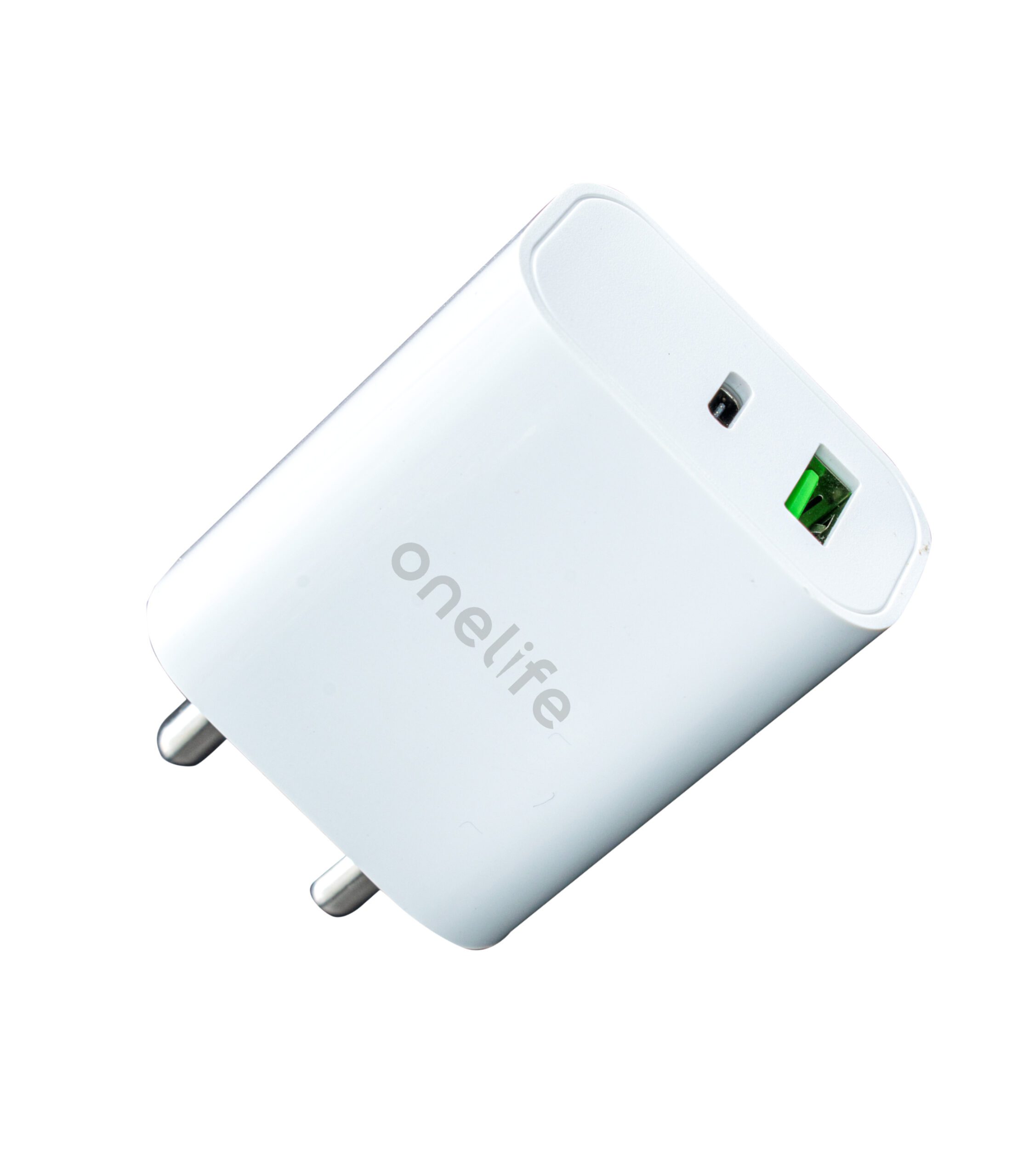 ONE LIFE 20W Dual Port Fast Charger | High-Speed Charging | Durable ...
